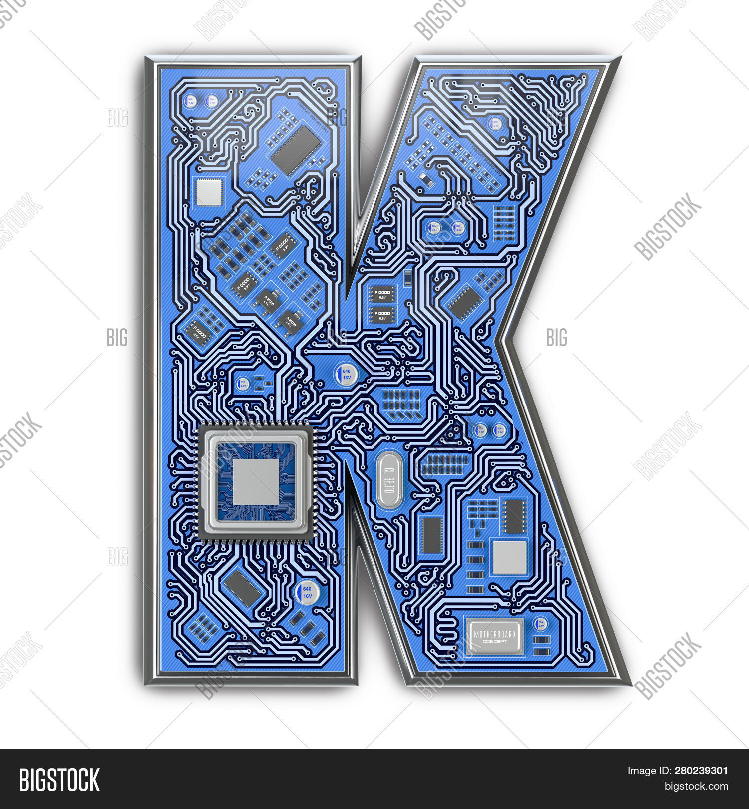 Letter K. Alphabet Image & Photo (Free Trial) | Bigstock