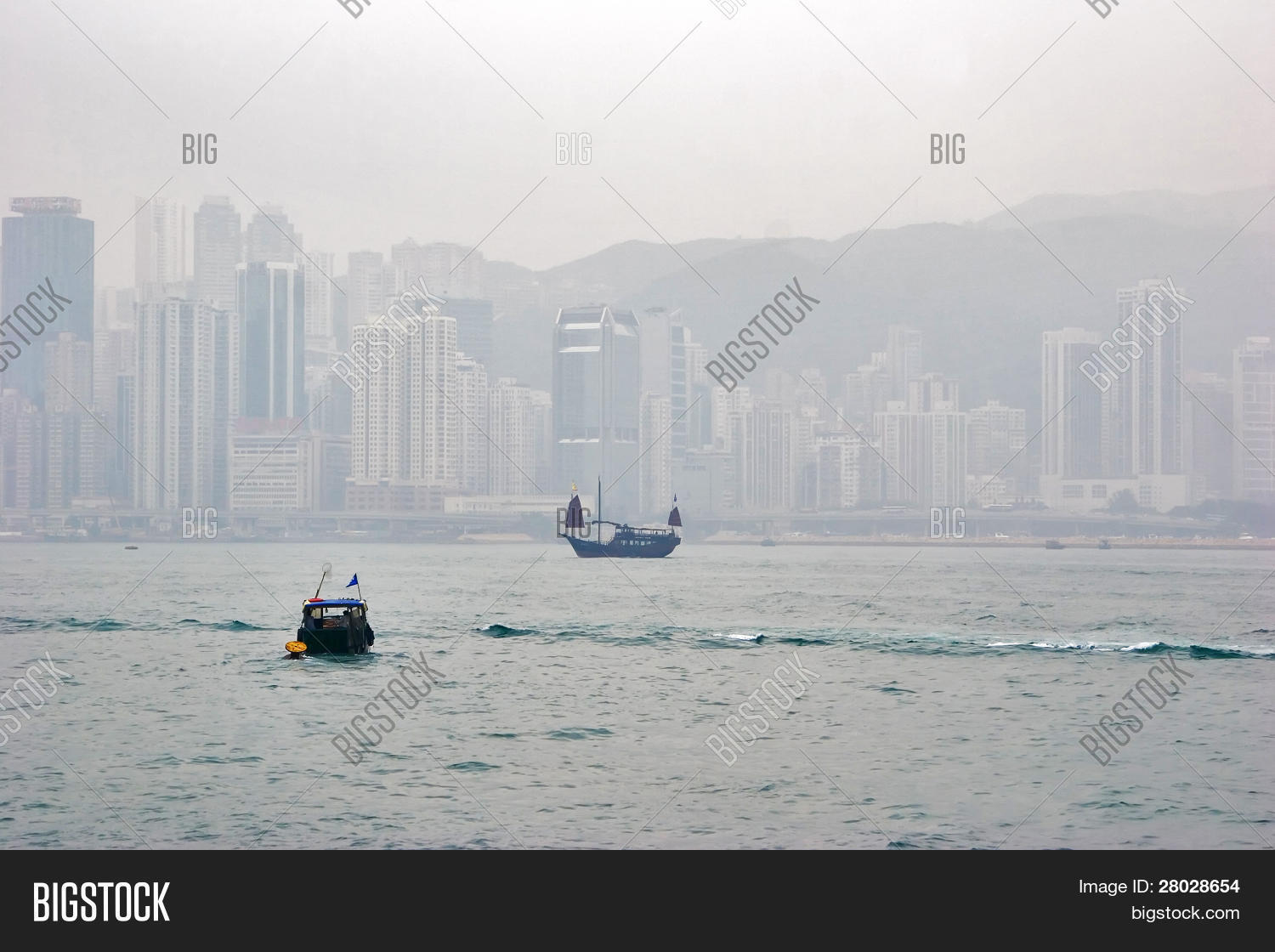Small Ships Port Hong Image & Photo (Free Trial) | Bigstock