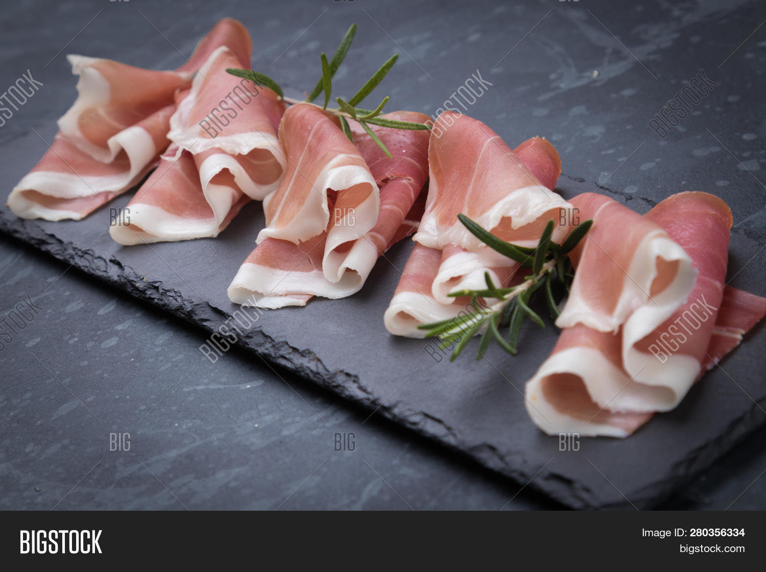 Slices Cured Ham Image & Photo (Free Trial) | Bigstock
