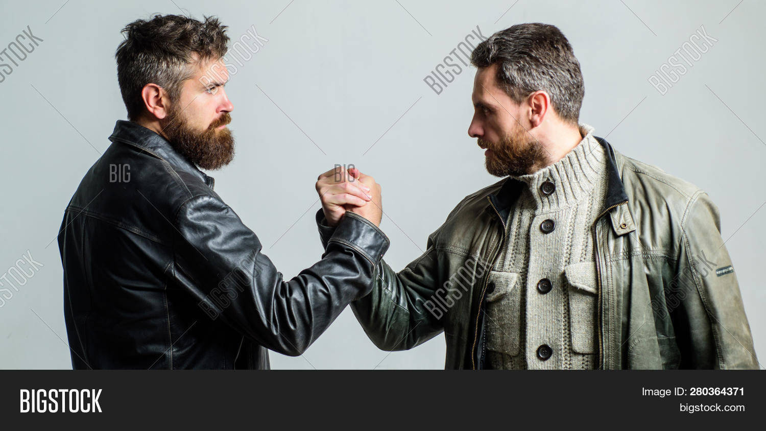 Friendship Brutal Guys Image & Photo (Free Trial) | Bigstock