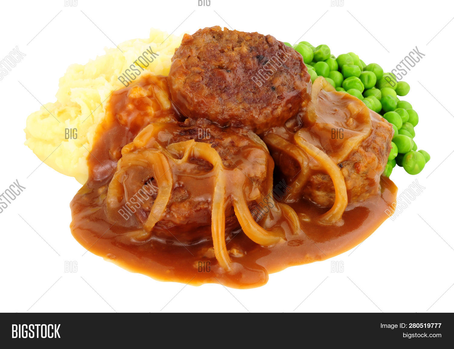 Pork Faggot Meal Image & Photo (Free Trial) | Bigstock