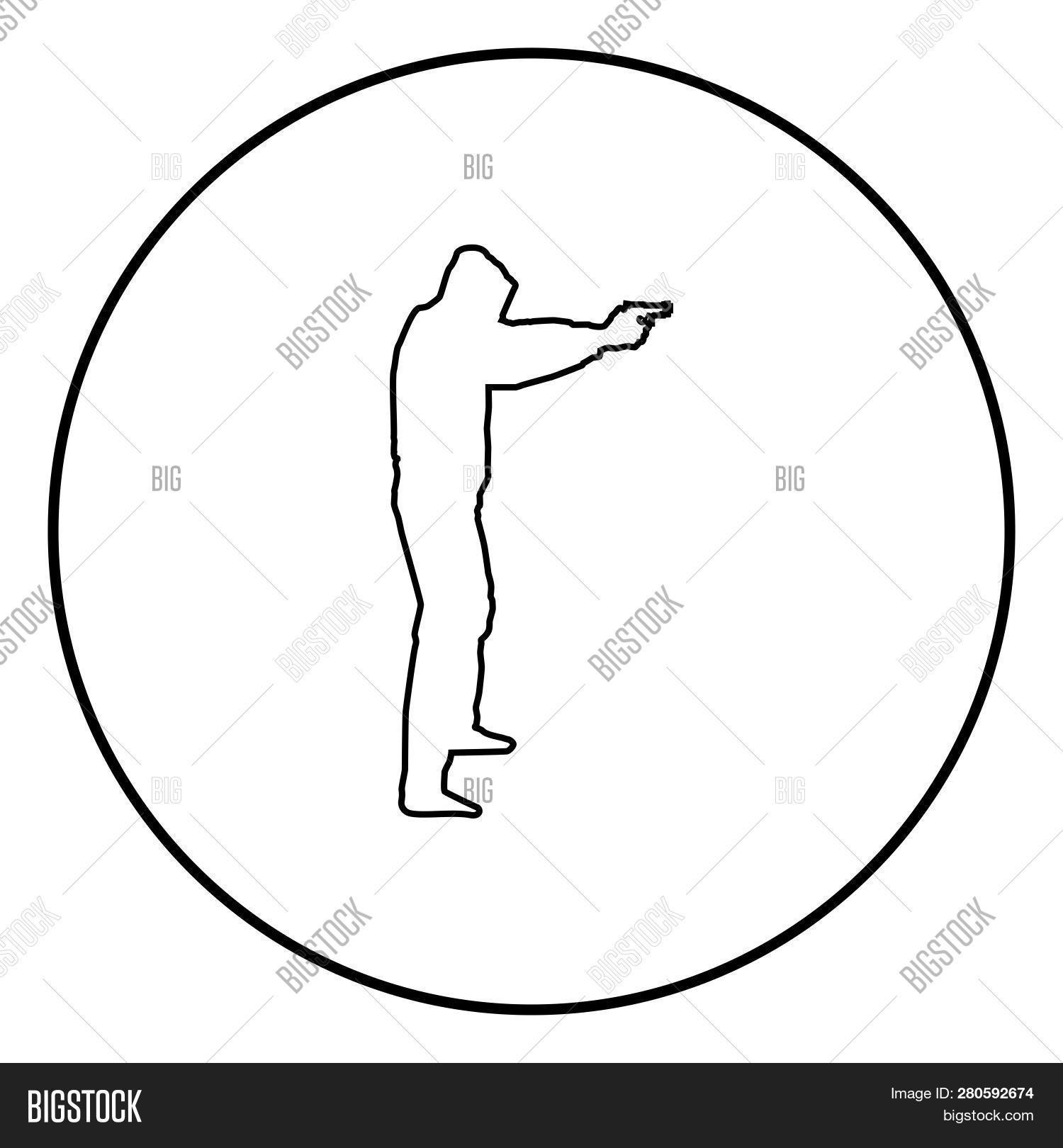 Man Hood Gun Concept Vector & Photo (Free Trial) | Bigstock