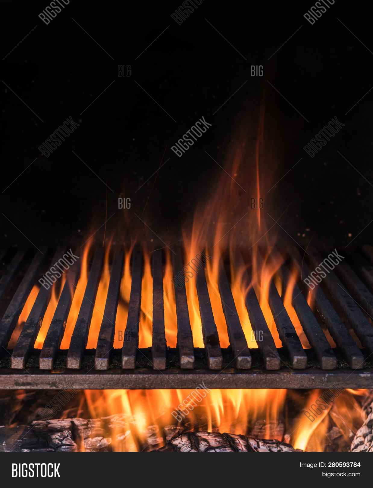 Empty Grill Grate Image & Photo (Free Trial) | Bigstock