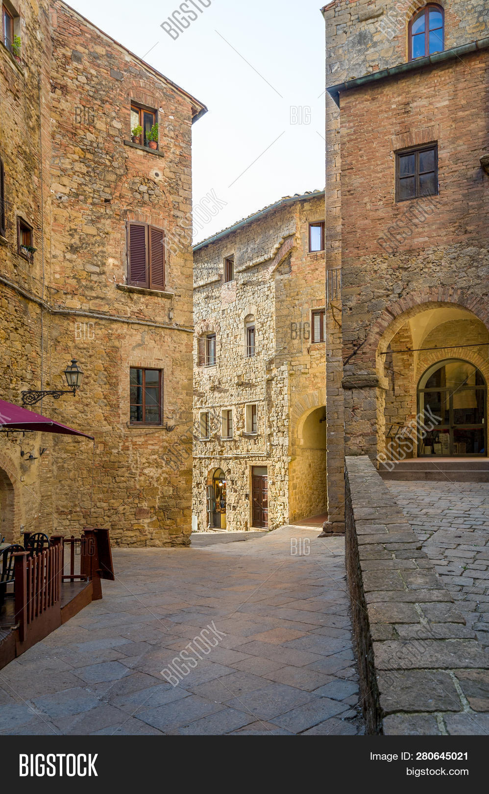 Volterra Old Town Image & Photo (Free Trial) | Bigstock