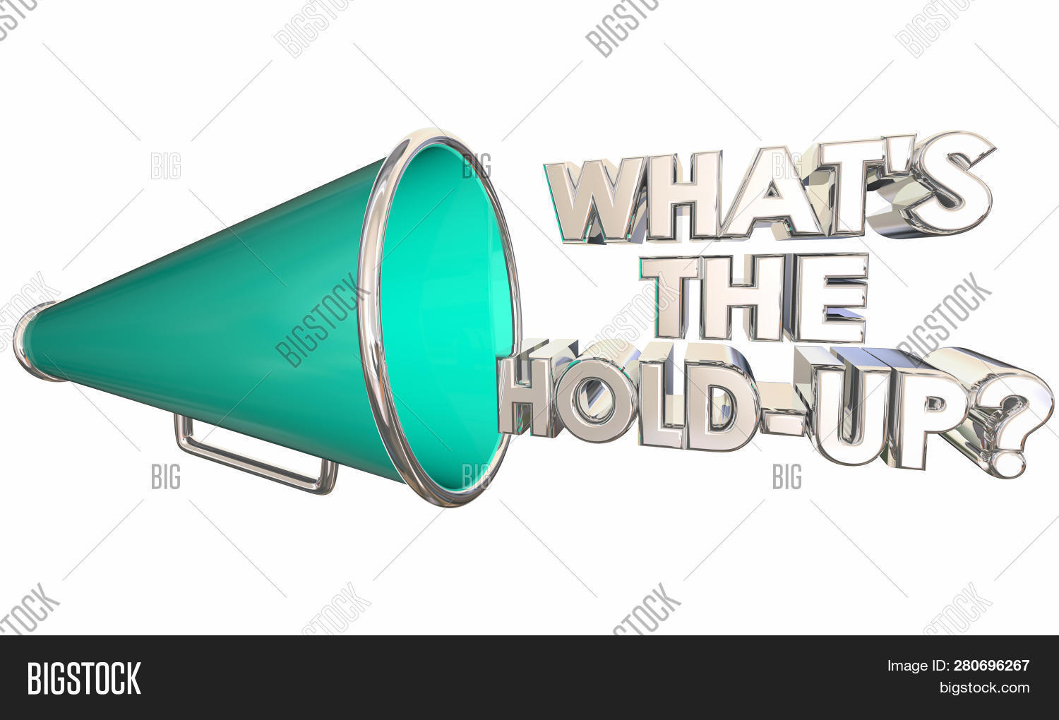 Whats Hold- Bullhorn Image & Photo (Free Trial) | Bigstock