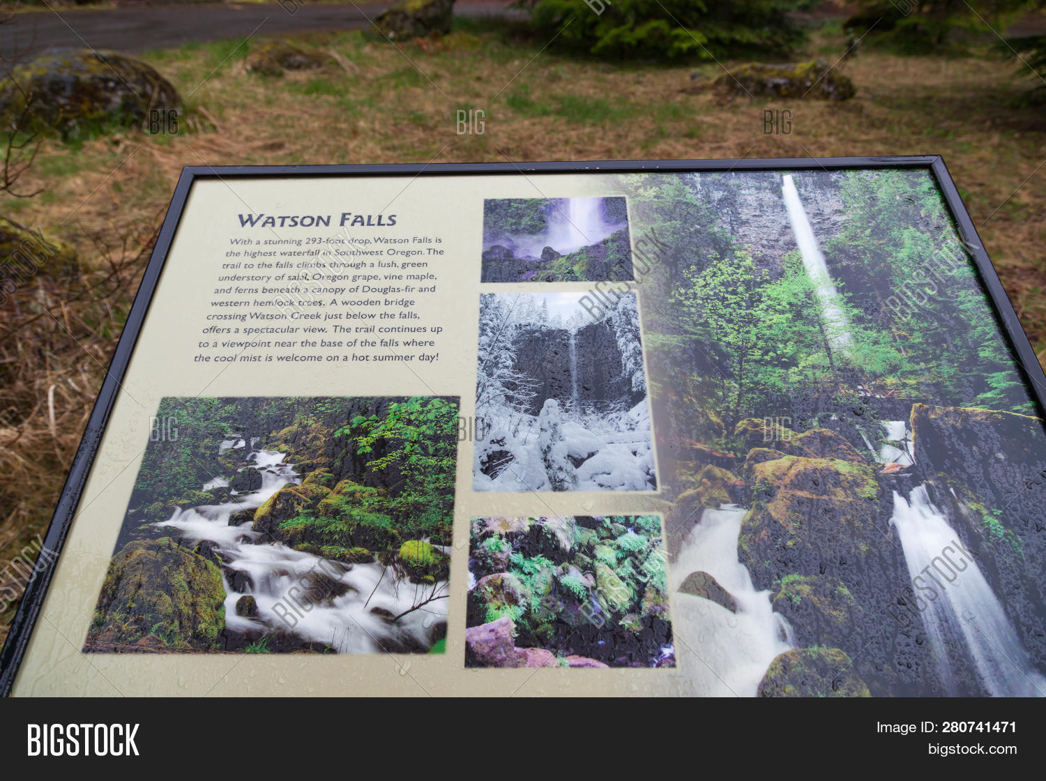 Watson Falls, Oregon Image & Photo (Free Trial) | Bigstock