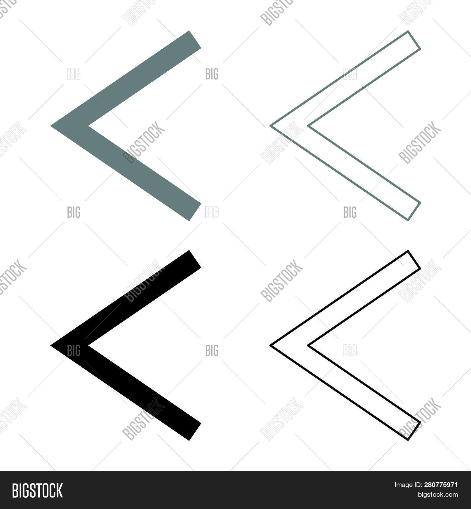 Kenaz Rune Kanu Vector & Photo (Free Trial) | Bigstock