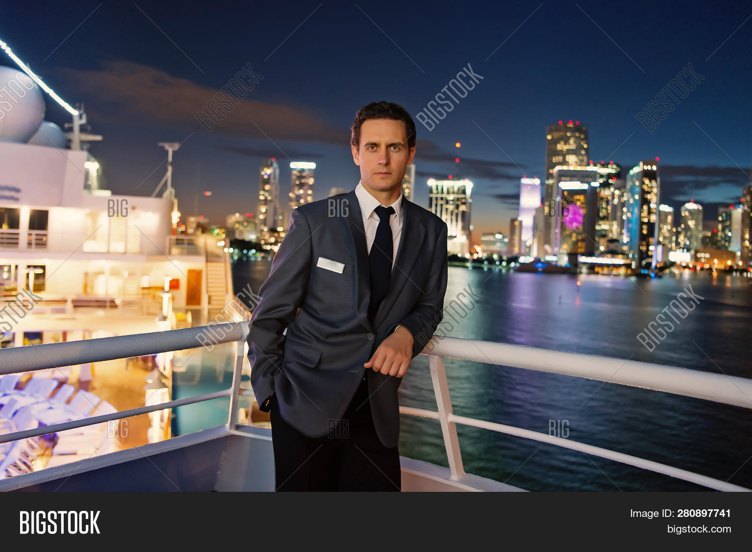 Man Steward On Ship Image & Photo (Free Trial) | Bigstock