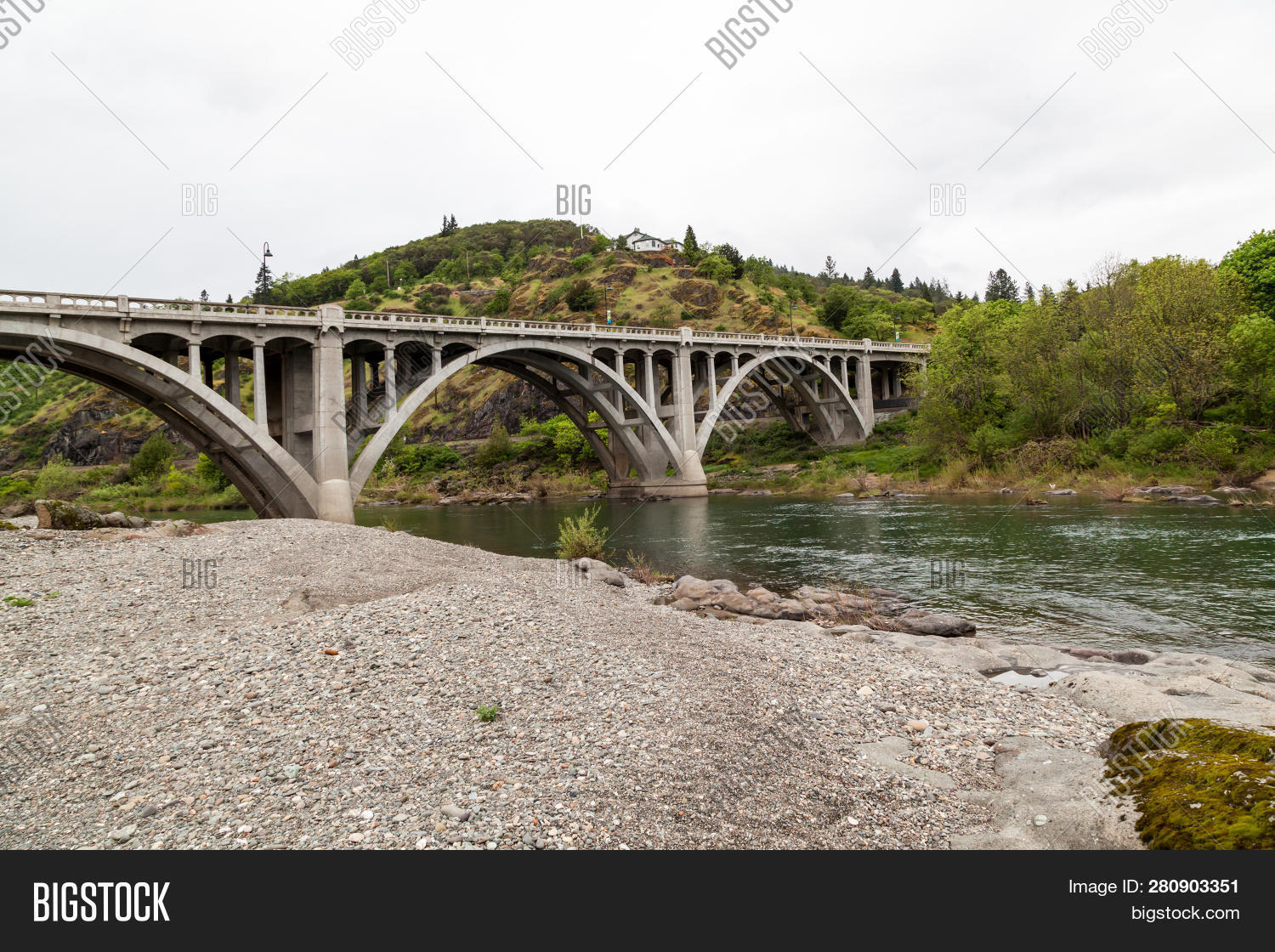 Concrete Arch Bridge Image & Photo (Free Trial) | Bigstock