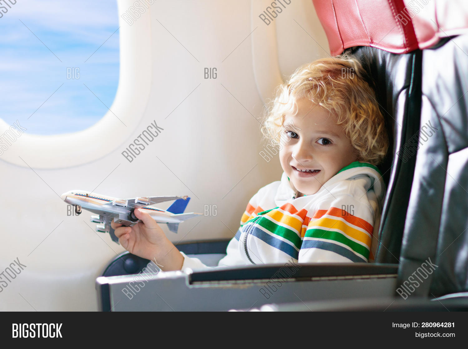 Child Airplane. Kid Image & Photo (Free Trial) | Bigstock