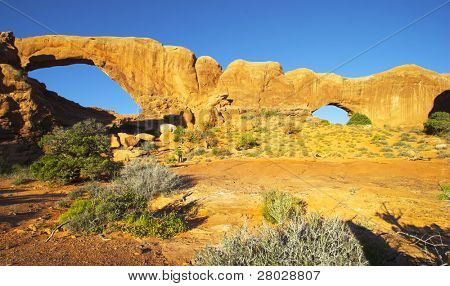 Two Arches Huge Image & Photo (Free Trial) | Bigstock