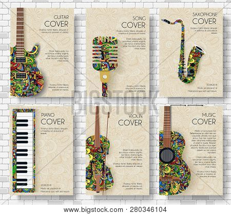 Music Magazine Layout Vector & Photo (Free Trial) | Bigstock