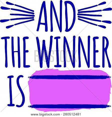 Winner Banner Concept Vector & Photo (Free Trial) | Bigstock