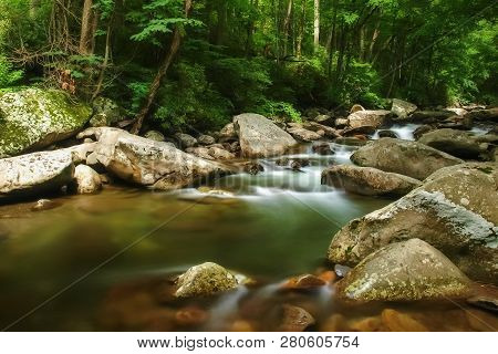 Little Stream Falls Image & Photo (Free Trial) | Bigstock