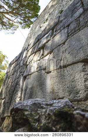 Polygonal Walls Built Image & Photo (Free Trial) | Bigstock