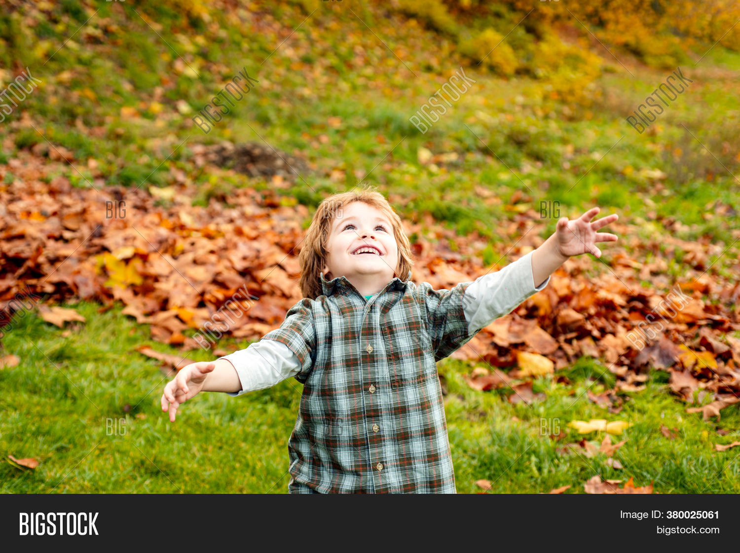 Autumn Child Portrait Image & Photo (Free Trial) | Bigstock