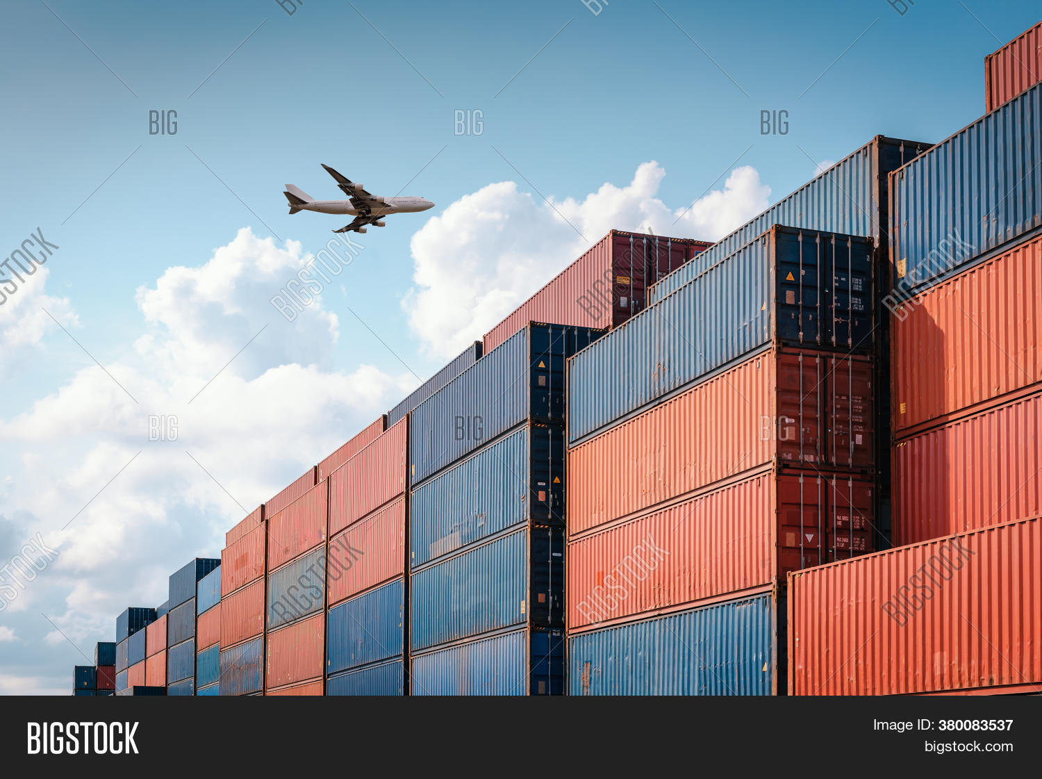 Container Cargo Port Image & Photo (Free Trial) | Bigstock