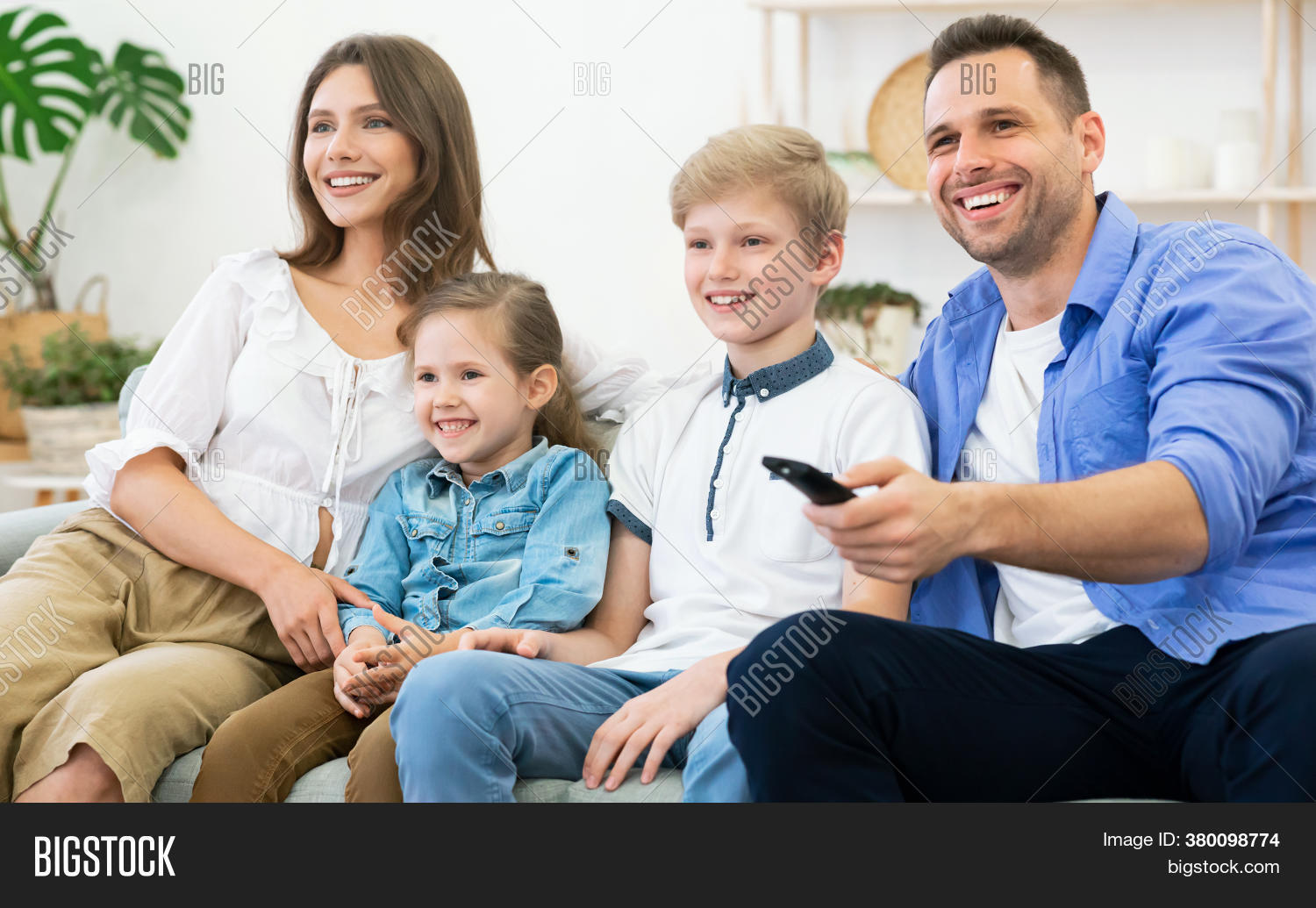 Family Viewing Time. Image & Photo (Free Trial) | Bigstock