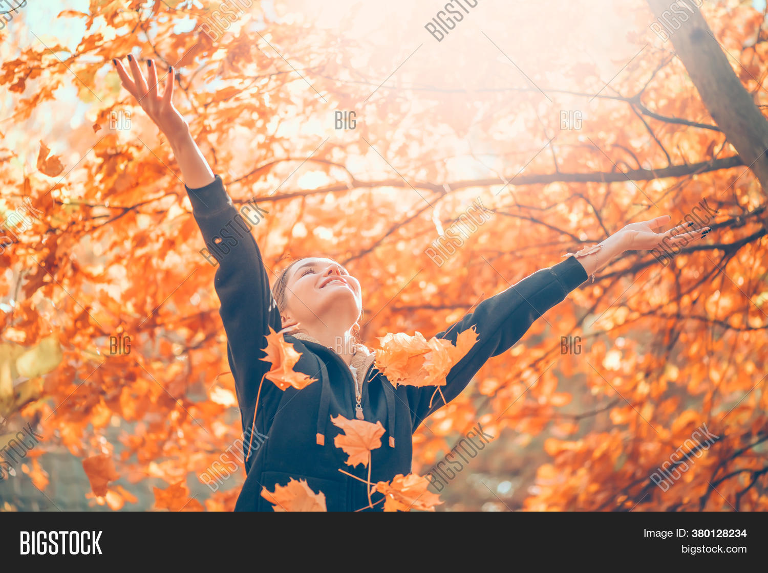 Autumn. Model Girl Image & Photo (Free Trial) | Bigstock