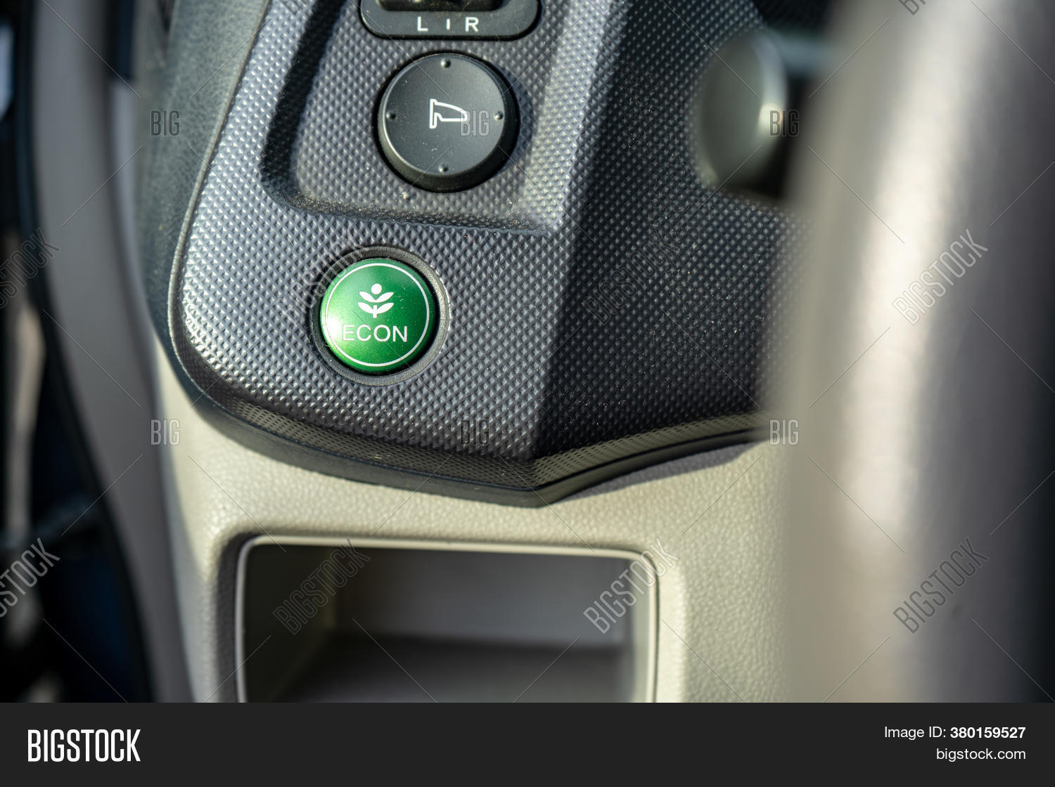 Eco Button Hybrid Car Image & Photo (Free Trial) | Bigstock