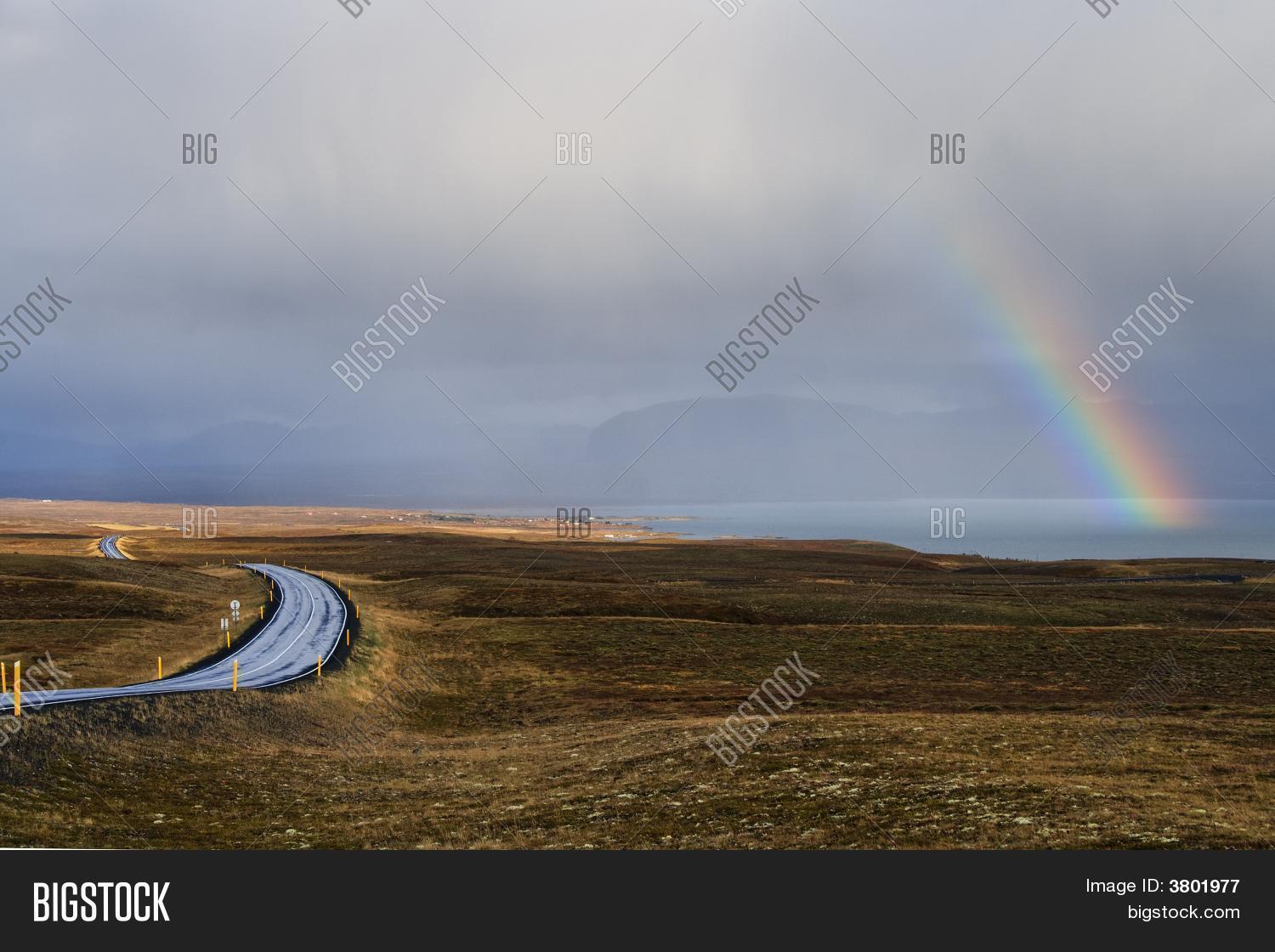 Landscape Rainbow Road Image & Photo (Free Trial) | Bigstock