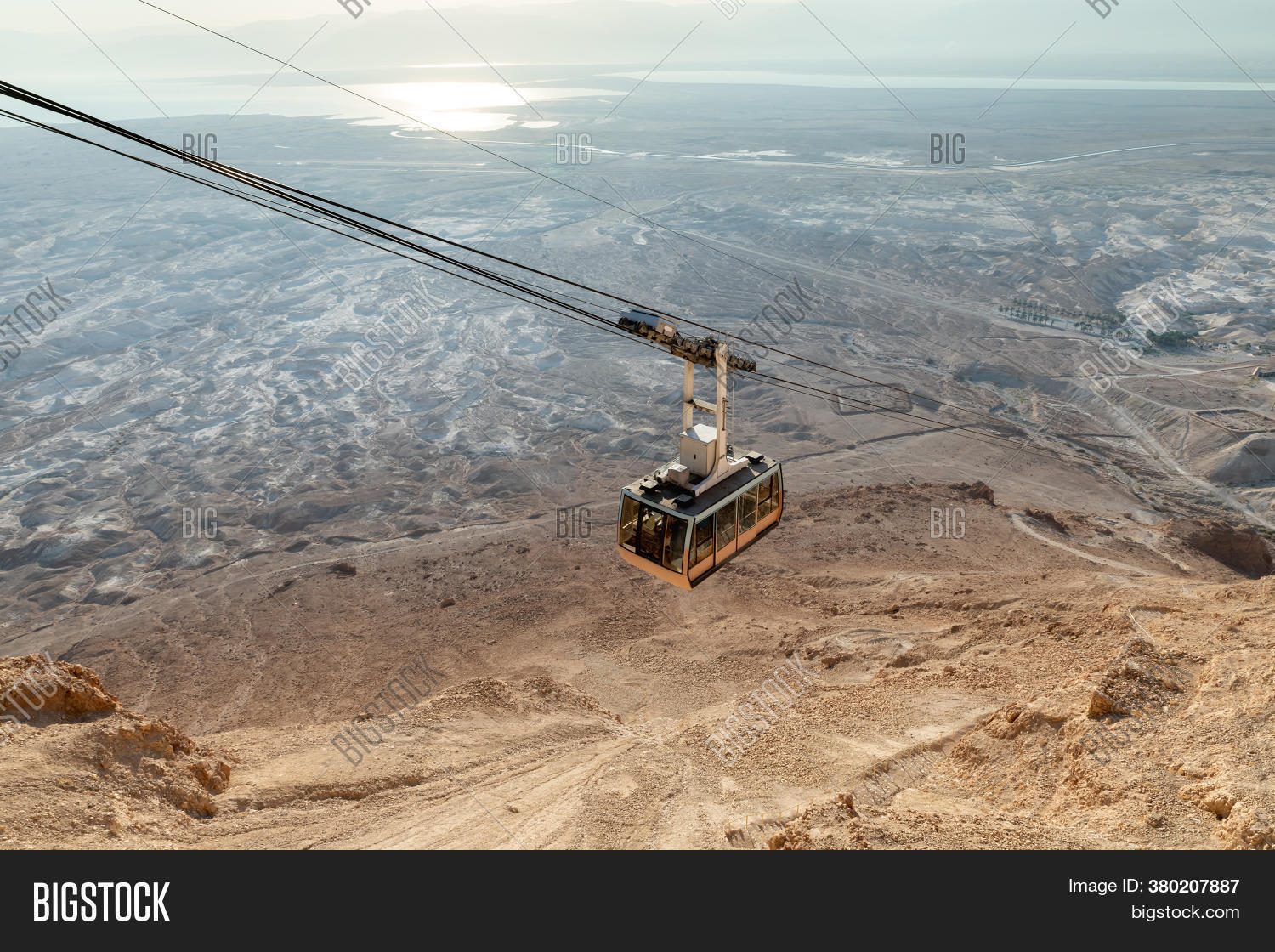 Cable Car Cabin Moves Image & Photo (Free Trial) | Bigstock