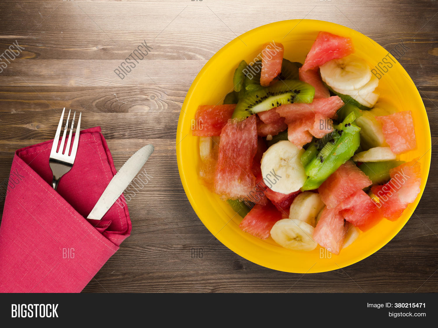 Yellow Plate Healthy Image & Photo (Free Trial) | Bigstock
