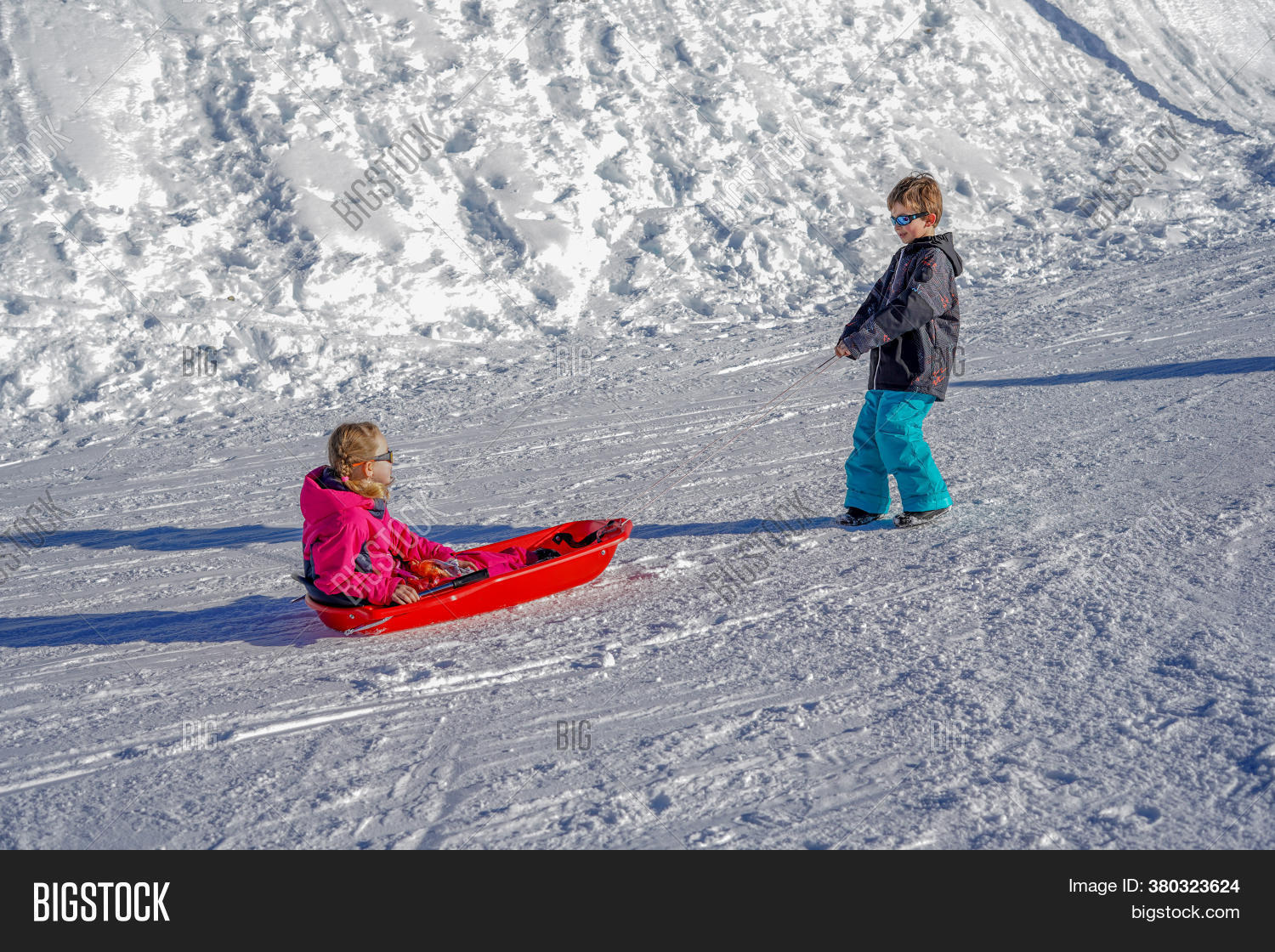 Brother Pulling His Image & Photo (Free Trial) | Bigstock
