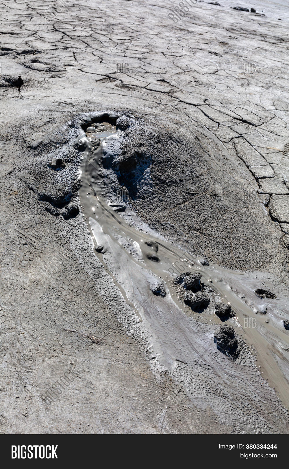 Mud Geyser Mud Volcano Image & Photo (Free Trial) | Bigstock