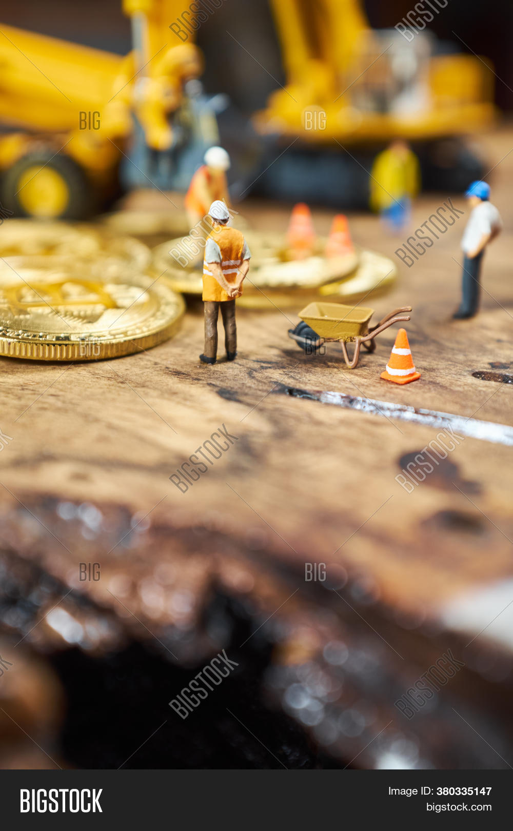 Little Miner Digging Image & Photo (Free Trial) | Bigstock