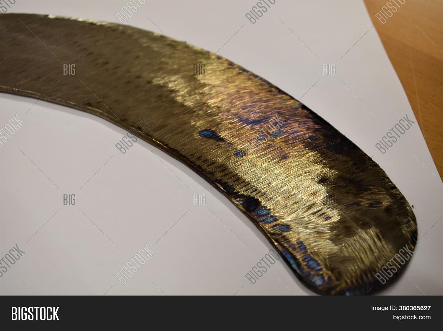 New Iron Boomerang. Image & Photo (Free Trial) | Bigstock