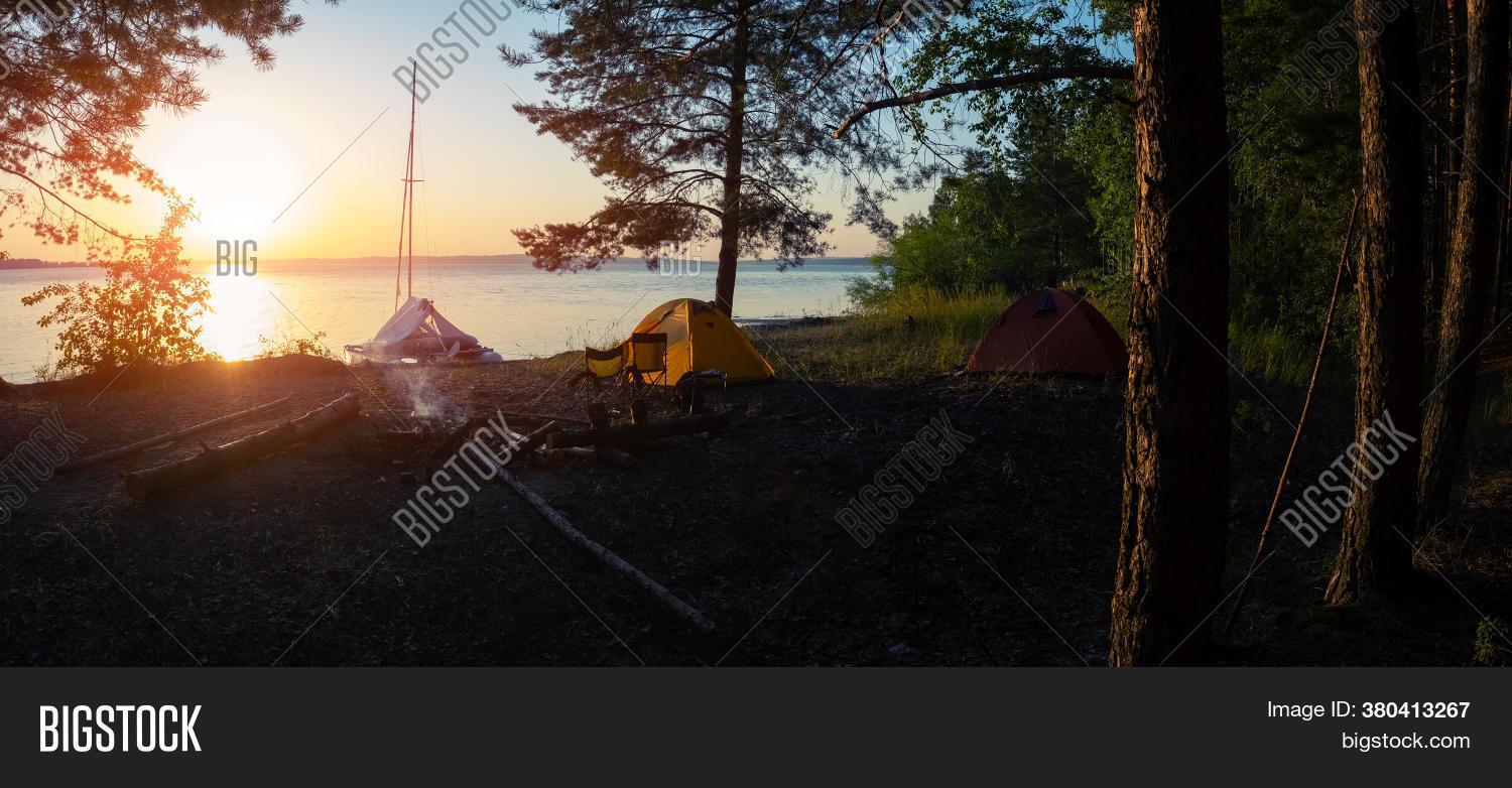 Panorama Campground Image & Photo (Free Trial) | Bigstock