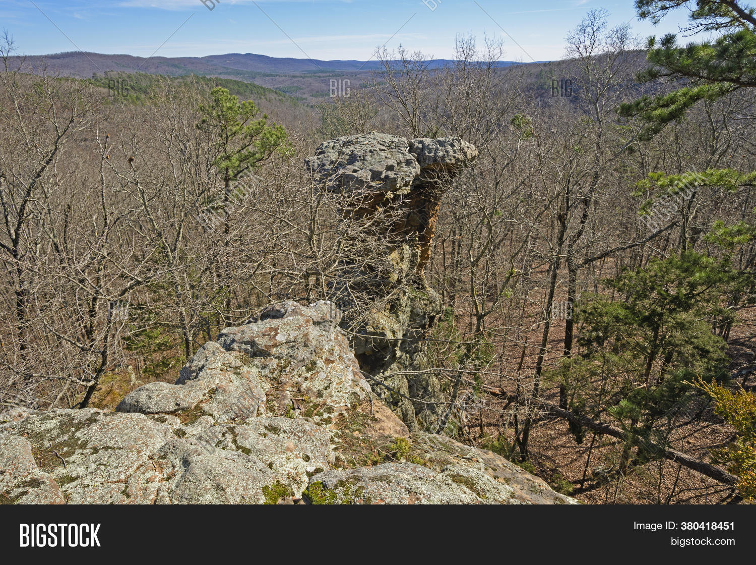 Pedestal Rock Panorama Image & Photo (Free Trial) | Bigstock