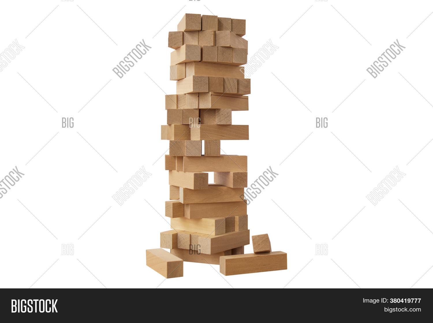 Board Game Jenga Tower Image & Photo (Free Trial) | Bigstock