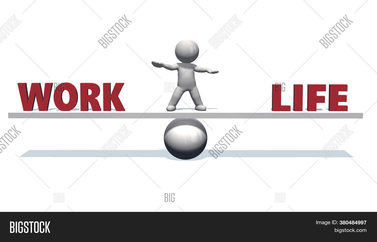 Work Life Lettering - Image & Photo (Free Trial) | Bigstock