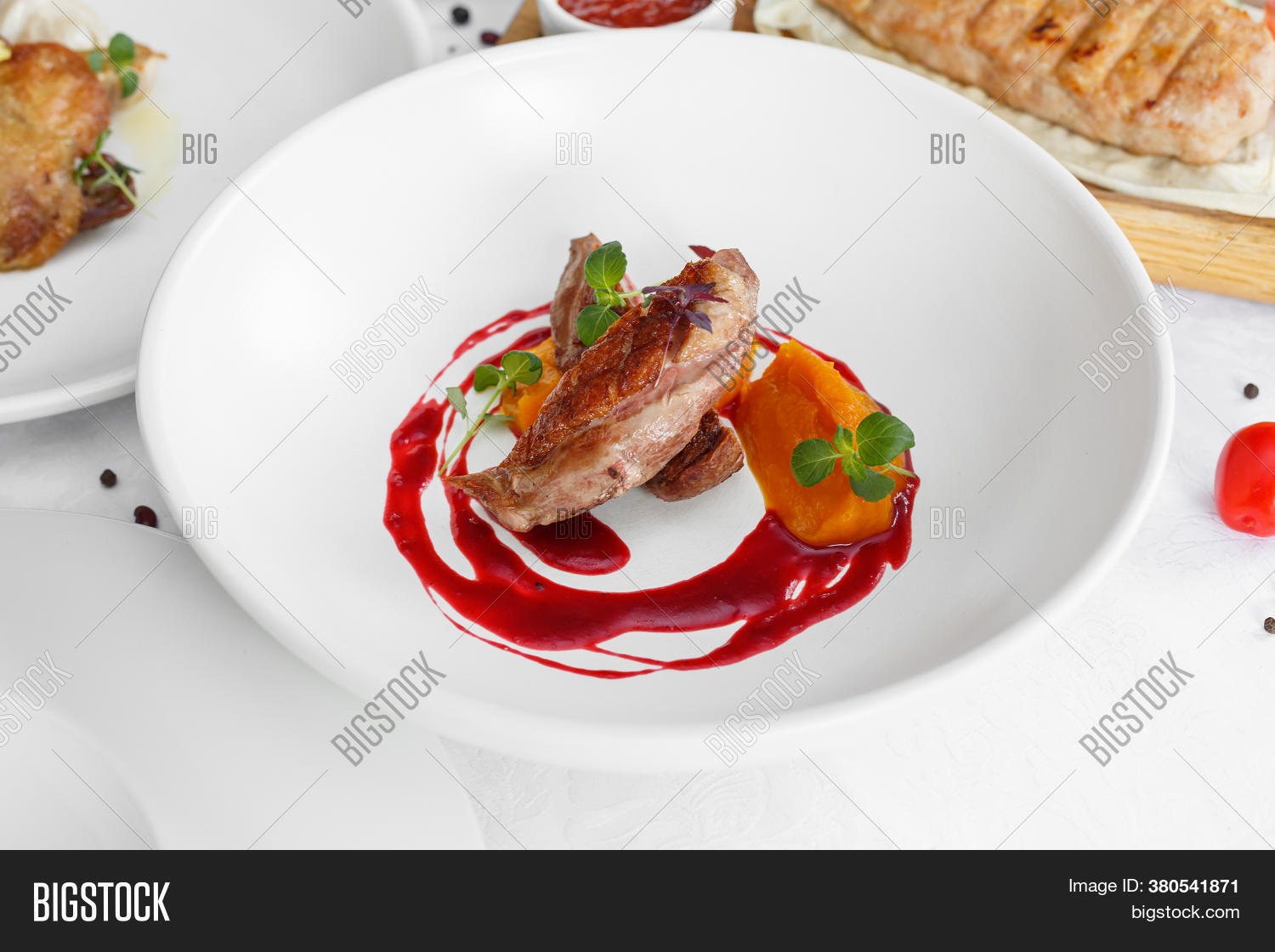 Duck Breast Vegetables Image & Photo (Free Trial) | Bigstock