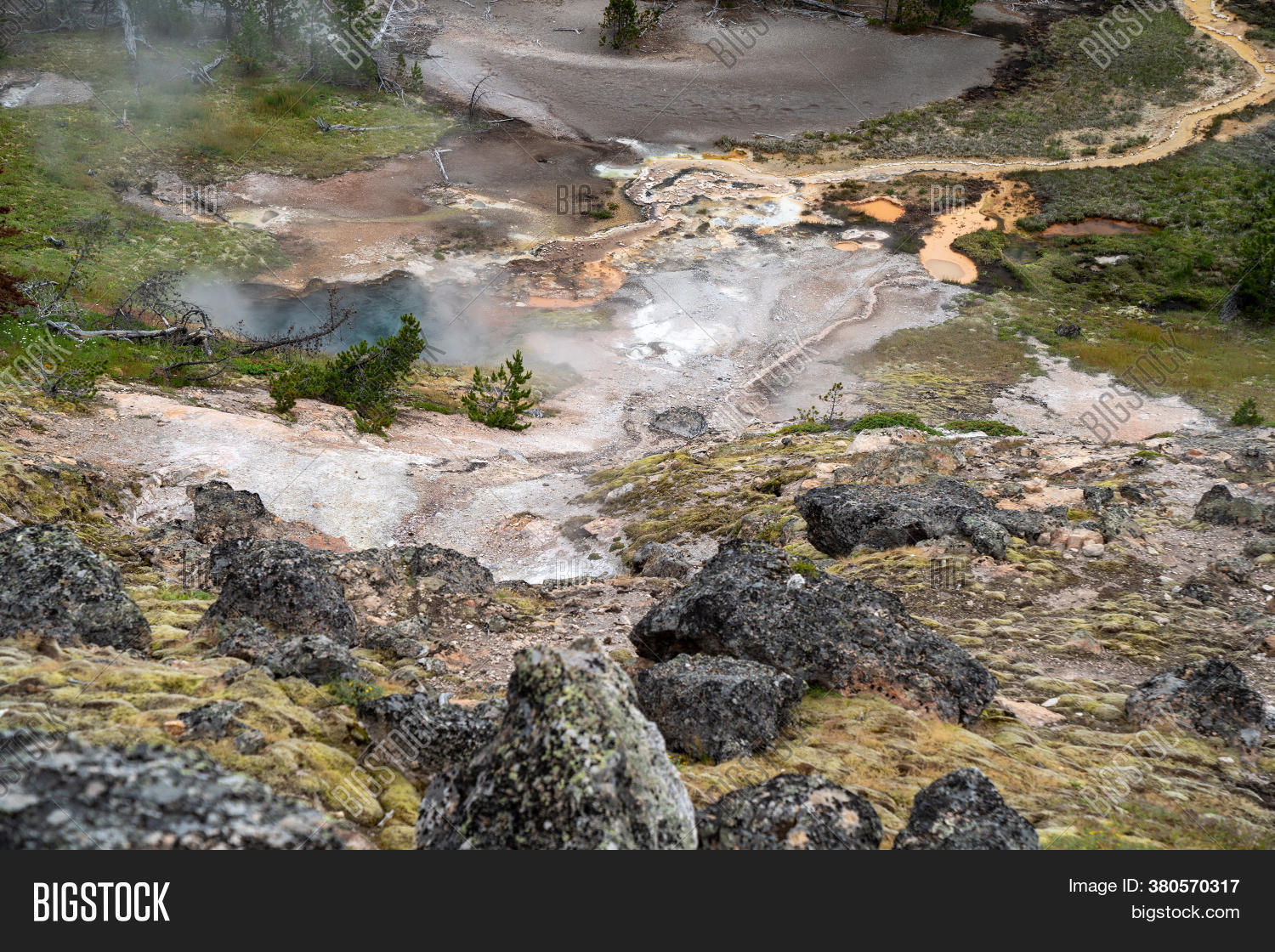 Colorful Hot Springs Image & Photo (Free Trial) | Bigstock