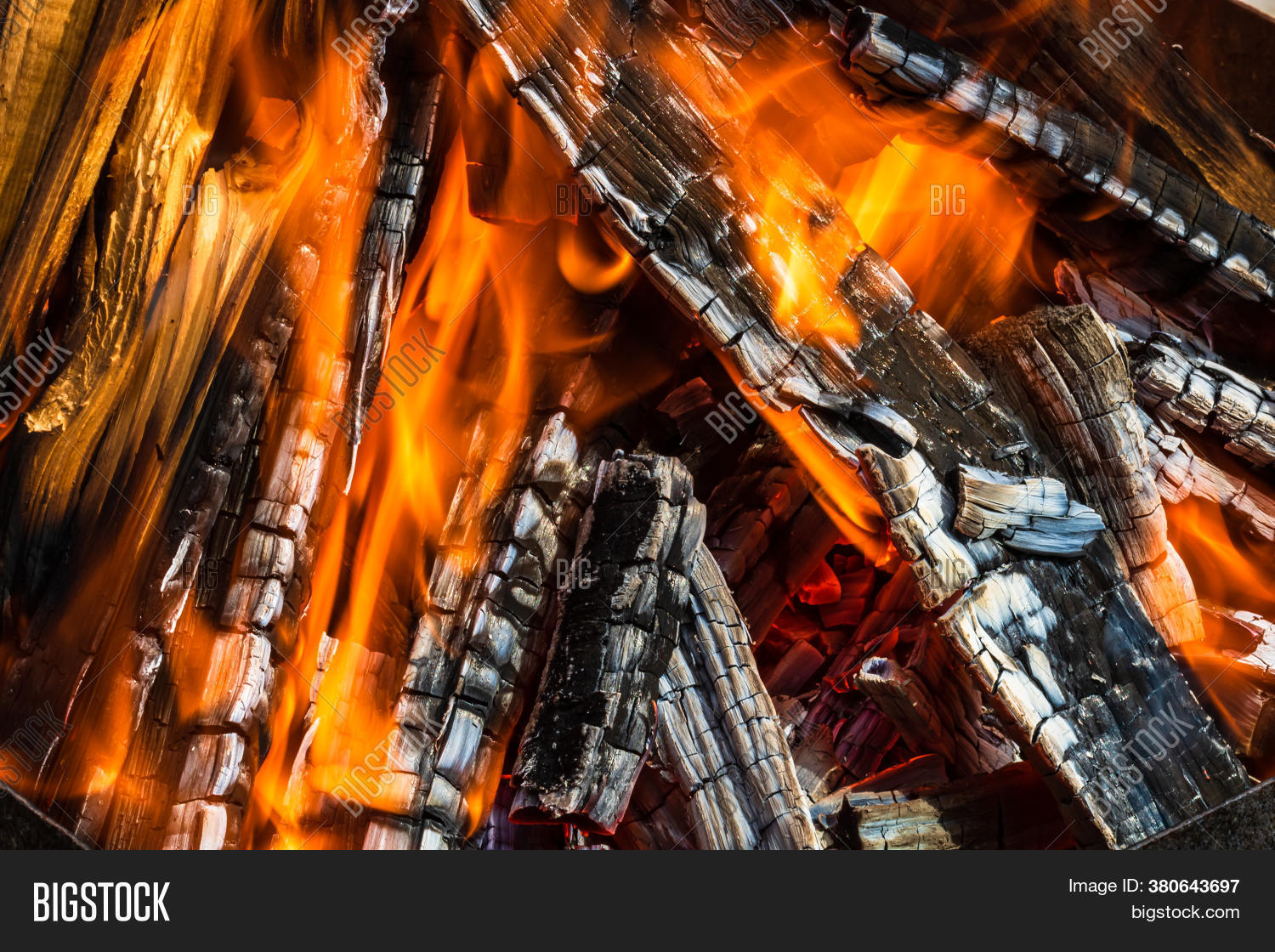 Burning Wood Chips Image & Photo (Free Trial) | Bigstock