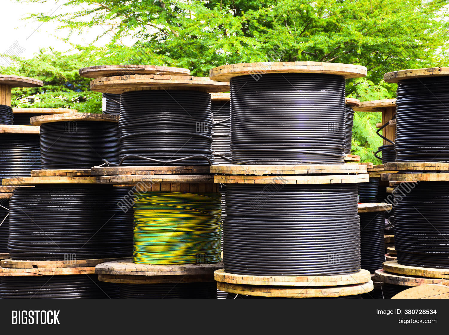 Wooden Coils Electric Image & Photo (Free Trial) | Bigstock
