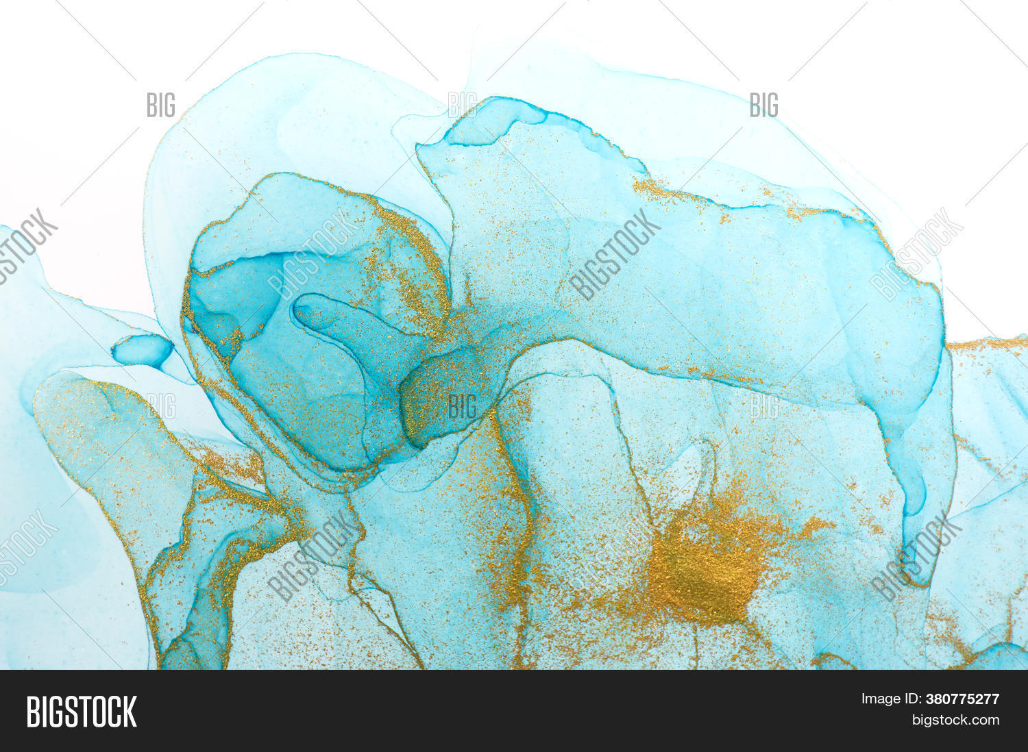 Alcohol Ink Blue Image & Photo (Free Trial) | Bigstock