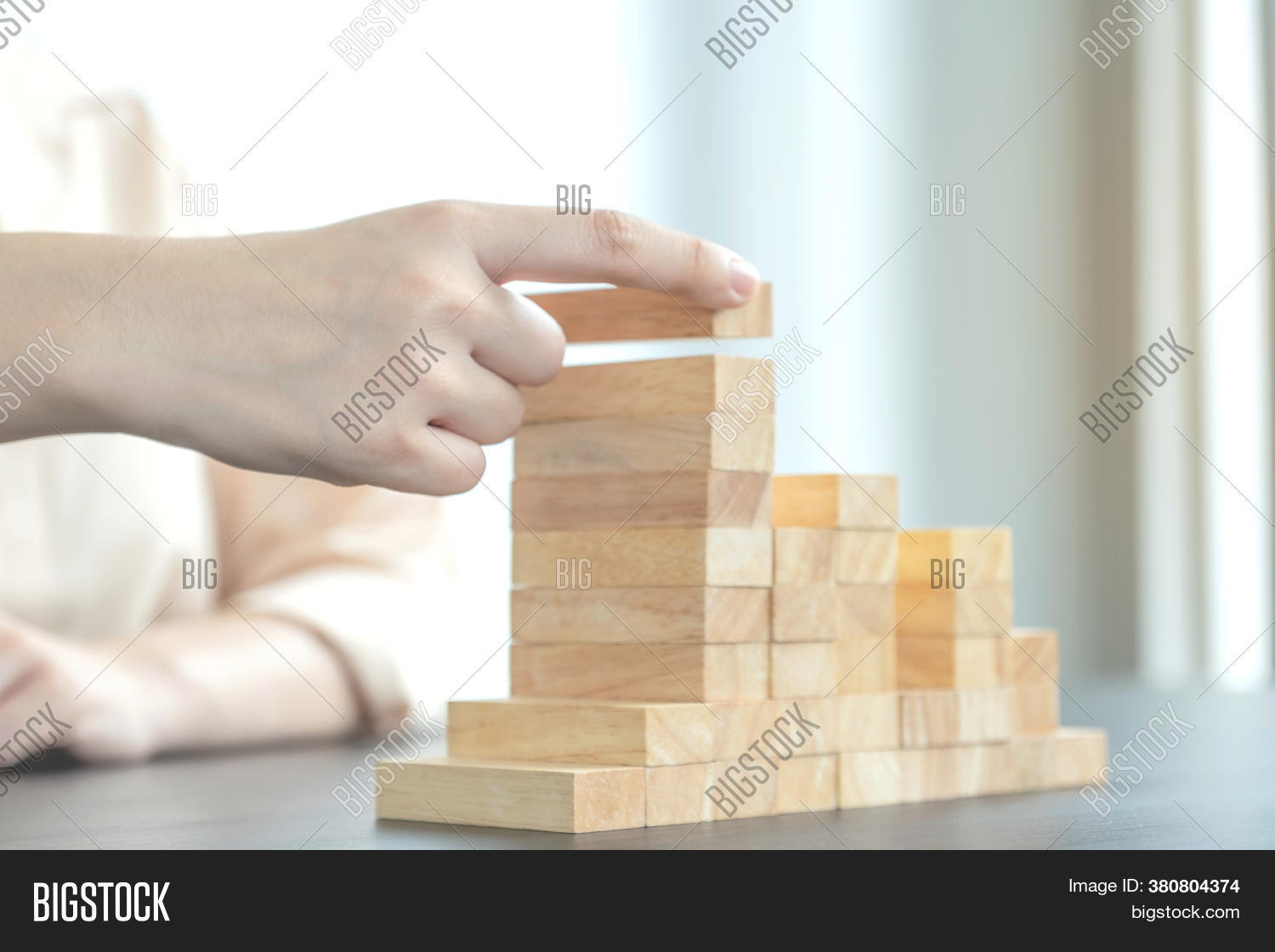 Hand Holding Blocks Image & Photo (Free Trial) | Bigstock