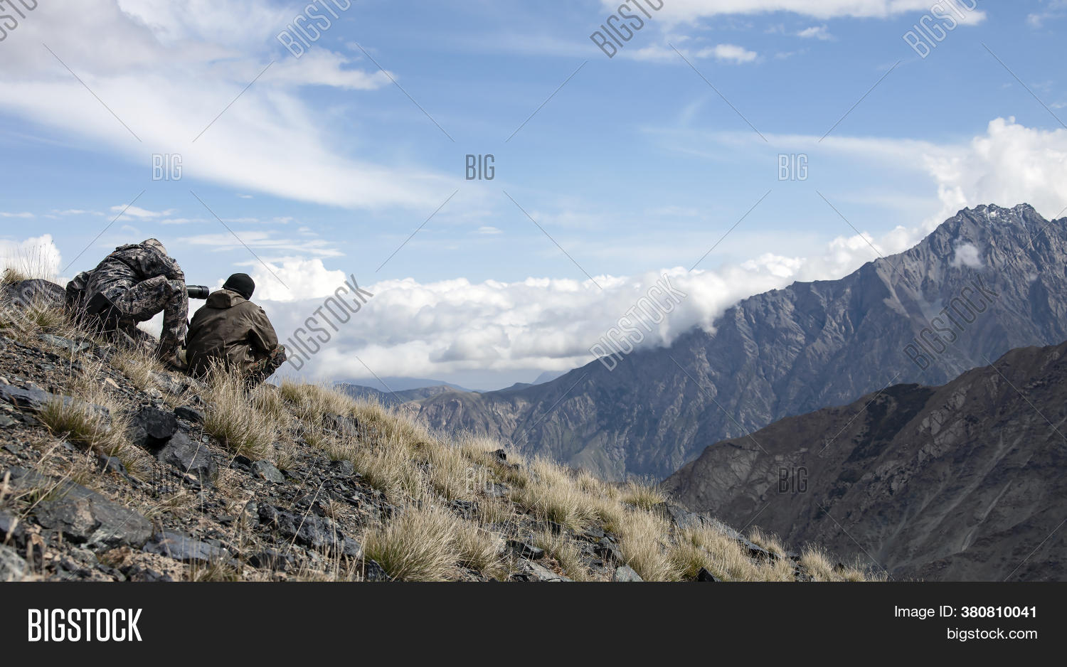 Hunting Ibex Mountains Image & Photo (Free Trial) | Bigstock