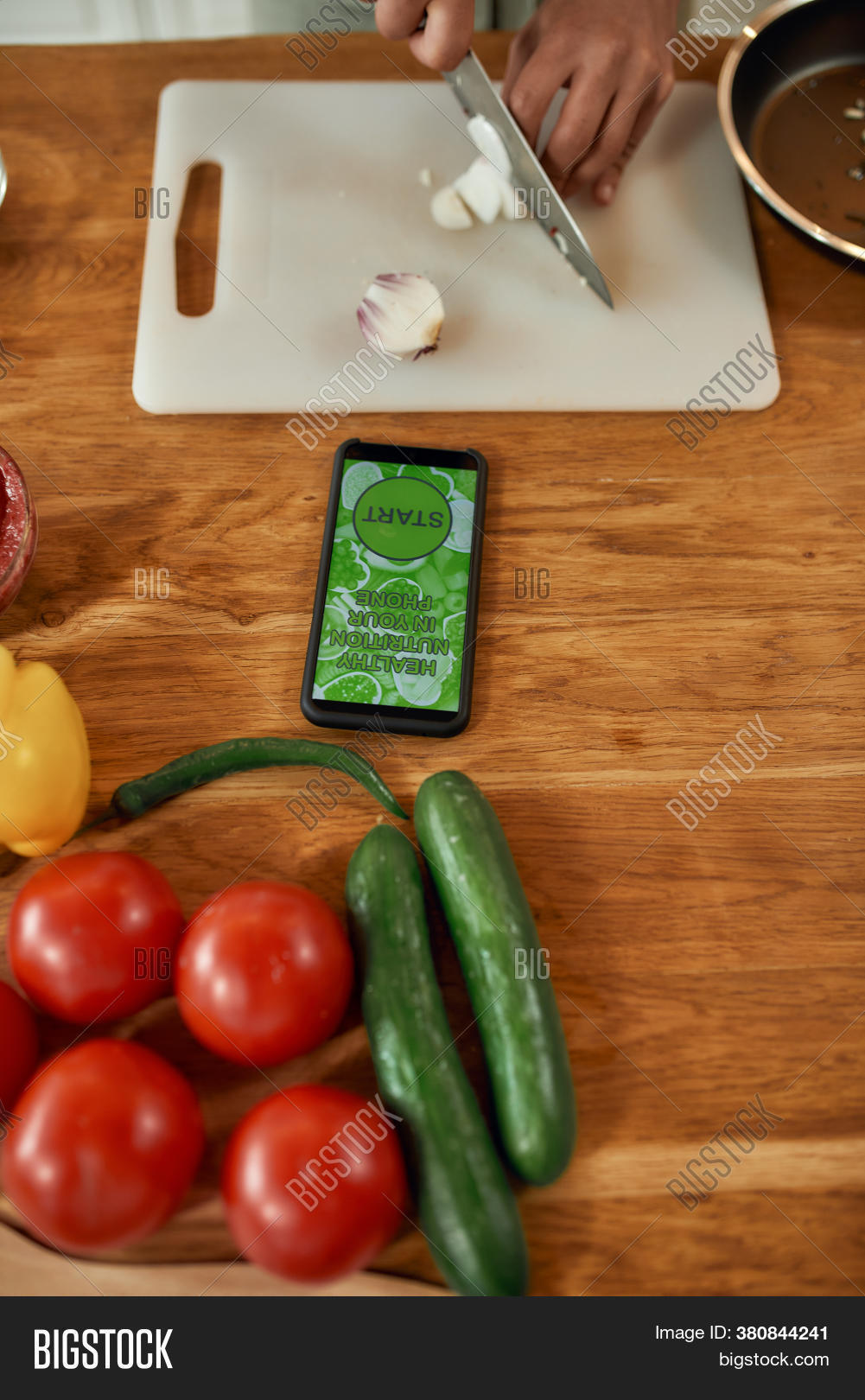 Close Phone Vegetables Image & Photo (Free Trial) | Bigstock
