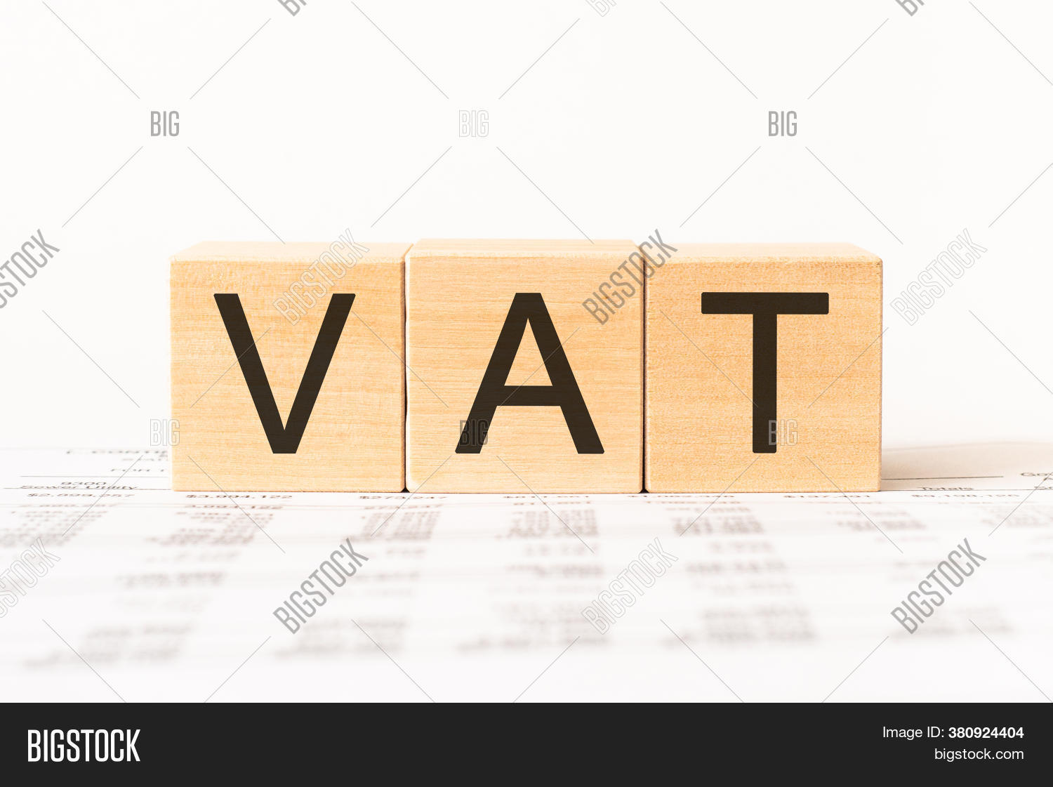 Word Vat. Wooden Small Image & Photo (Free Trial) | Bigstock