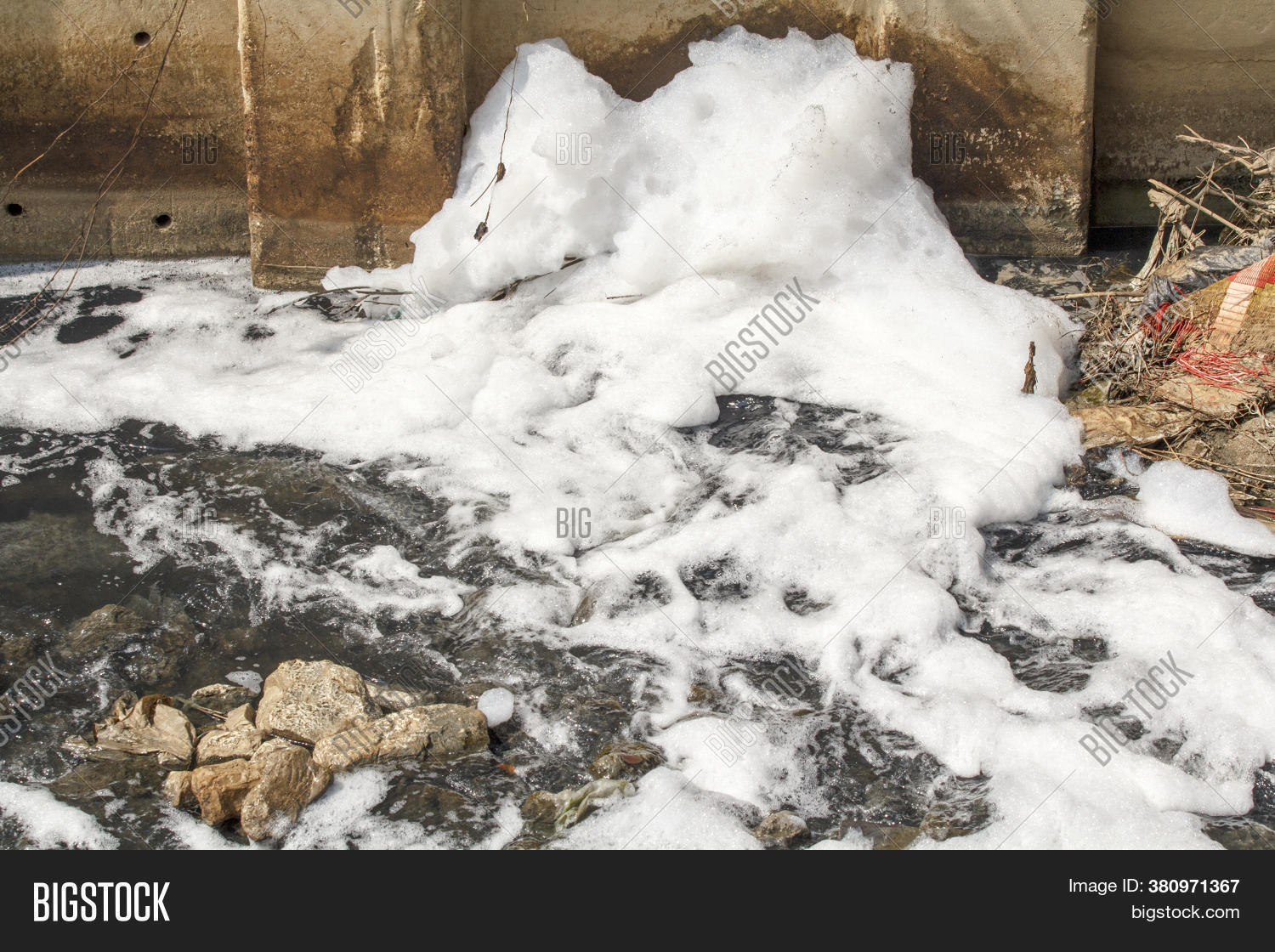 Water Pollution Canal Image & Photo (Free Trial) | Bigstock