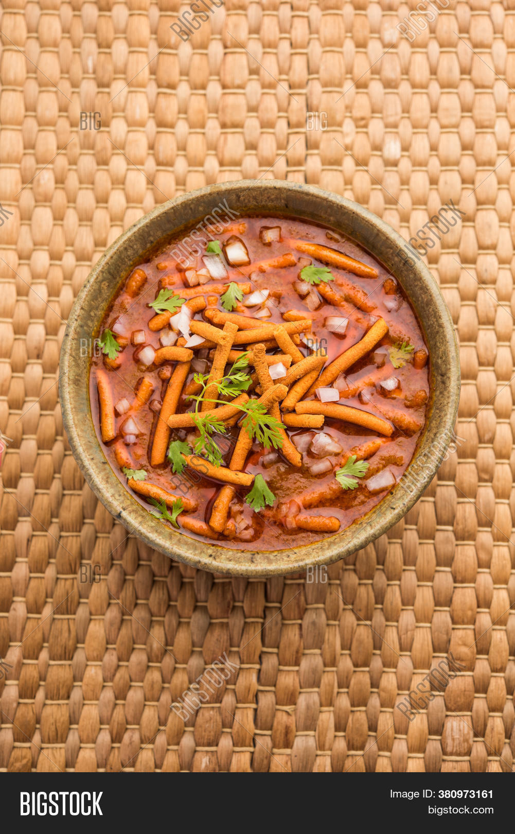 Spicy Sev Bhaji Image & Photo (Free Trial) | Bigstock