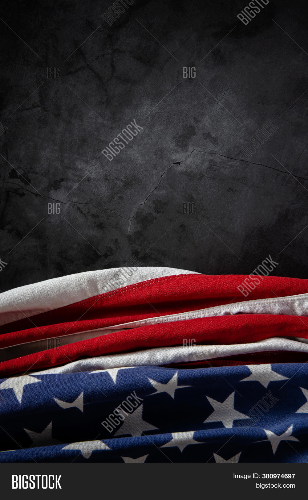 Usa Flag Lying On Image & Photo (Free Trial) | Bigstock