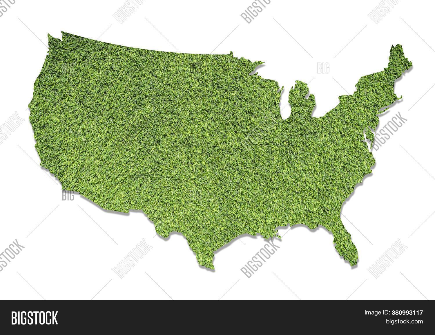 Geographic Map United Image & Photo (Free Trial) | Bigstock