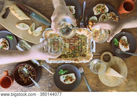 Flat-lay People Eating Image & Photo (Free Trial) | Bigstock