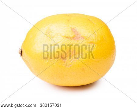 Spoiled Lemon Isolated Image & Photo (Free Trial) | Bigstock